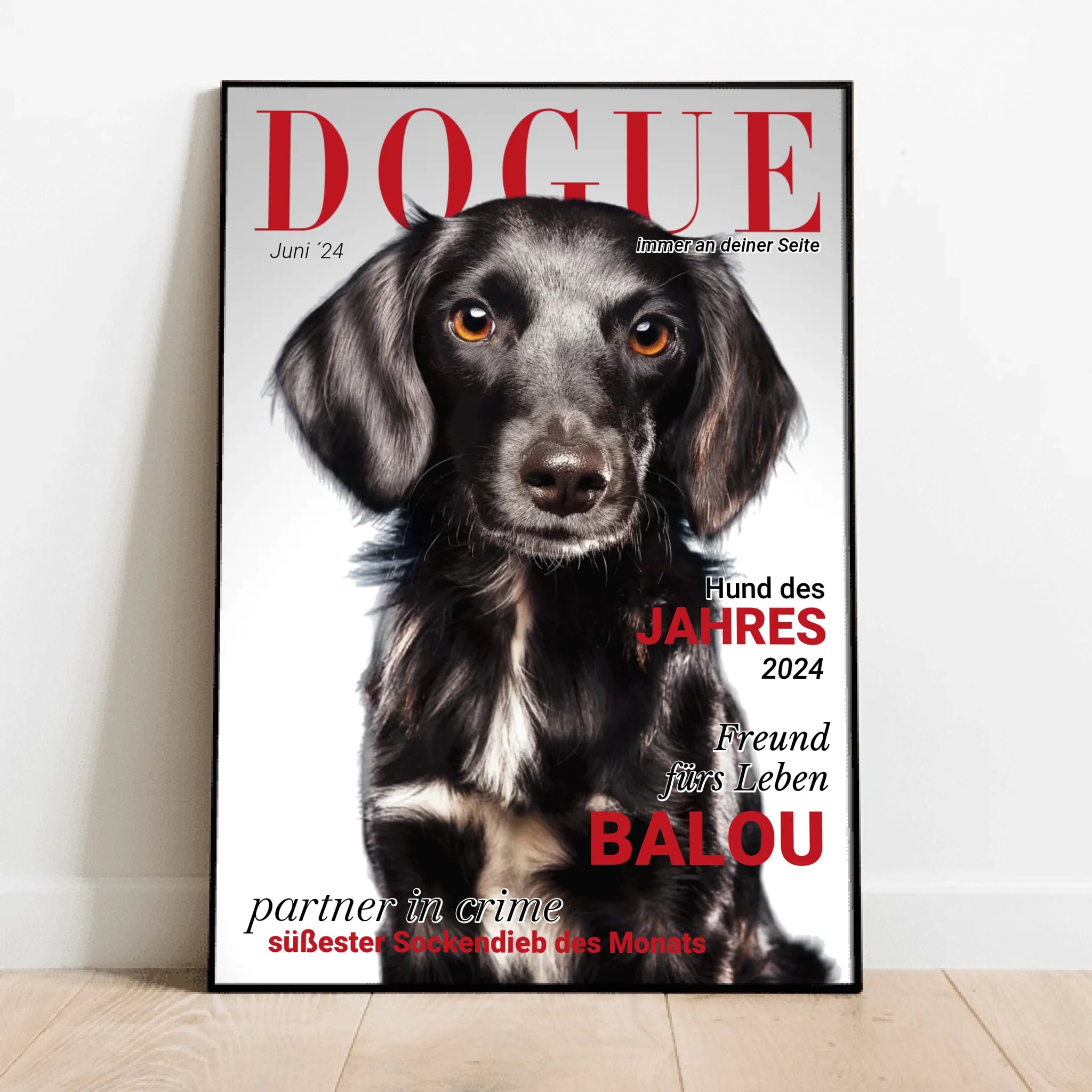 Dogue - Individuelles Poster – Pfotegws