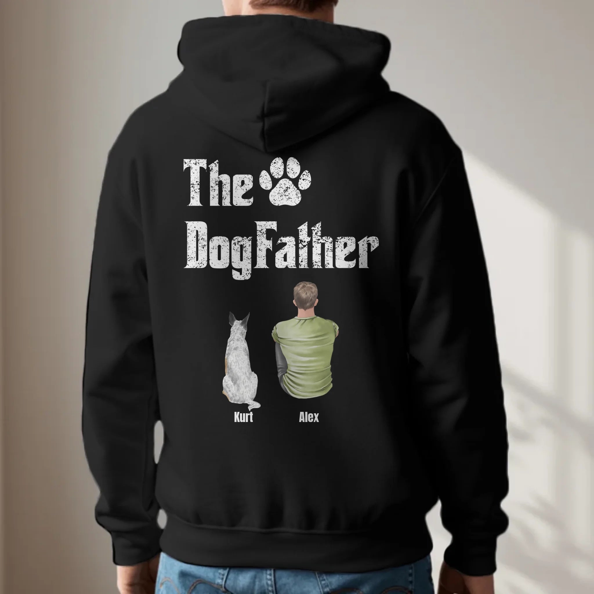 The Petfather - Individueller Hoodie – Pfotegws